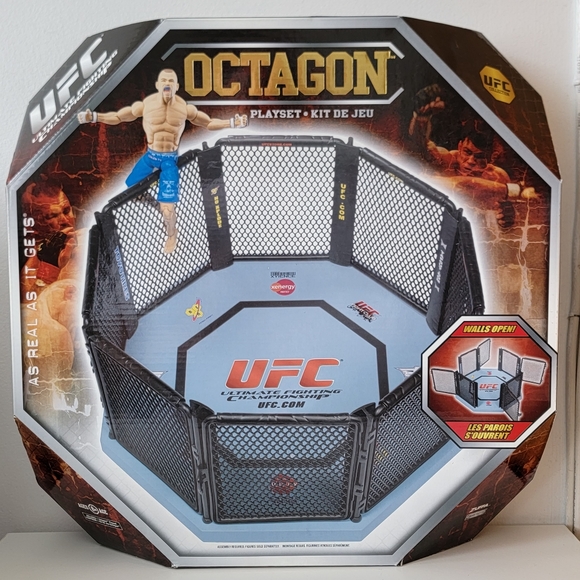 Toys | Vintage Ufc Ultimate Fighting Championship Octagon Playset Jakks ...